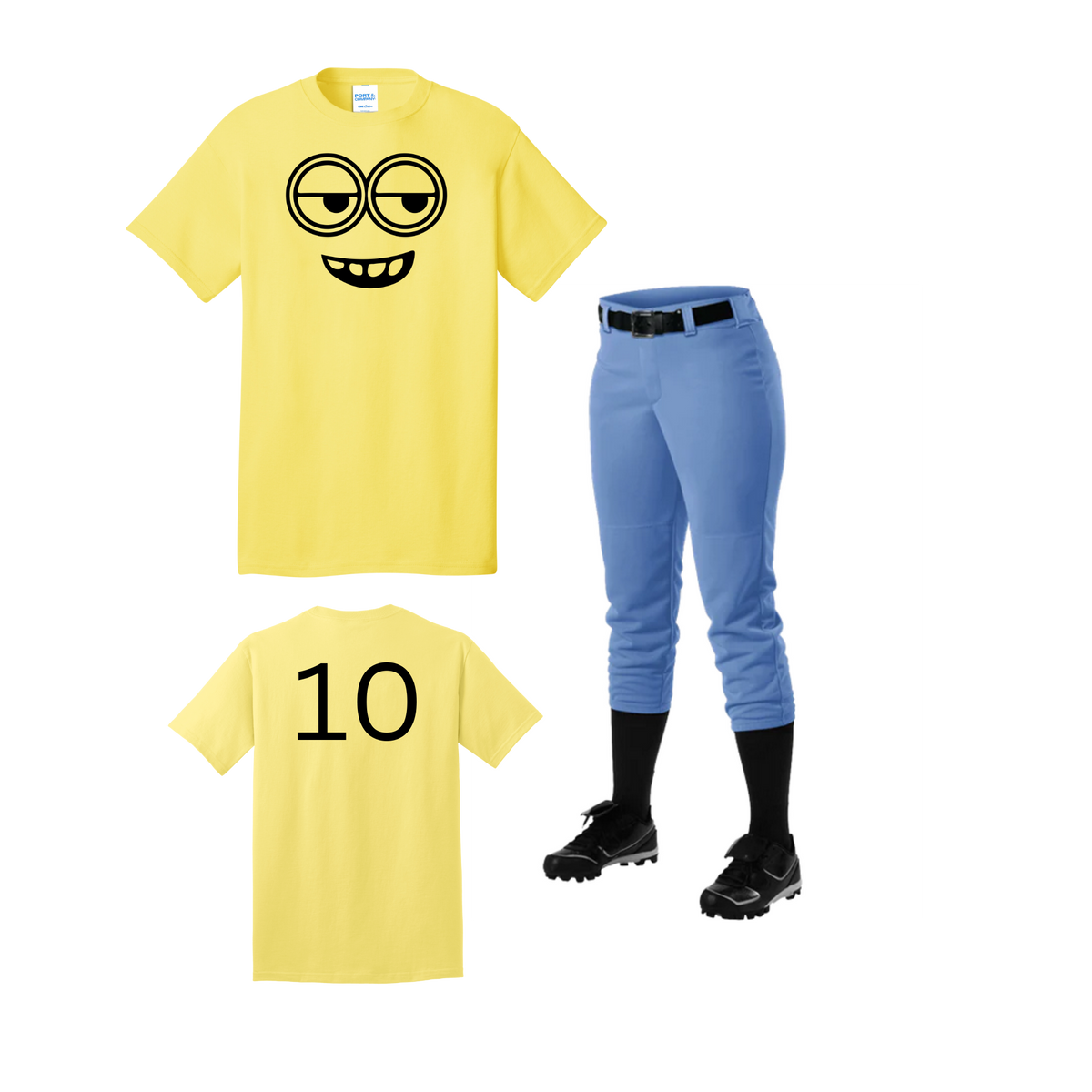 Minion Stampede Softball Uniform – A Little Bit of Personal Style
