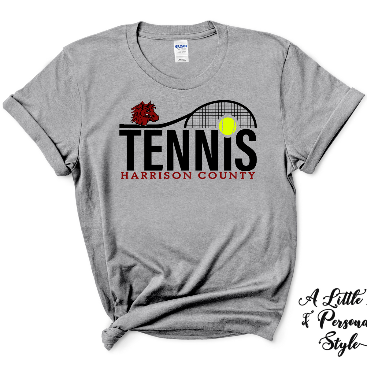 Harrison County Tennis – A Little Bit of Personal Style