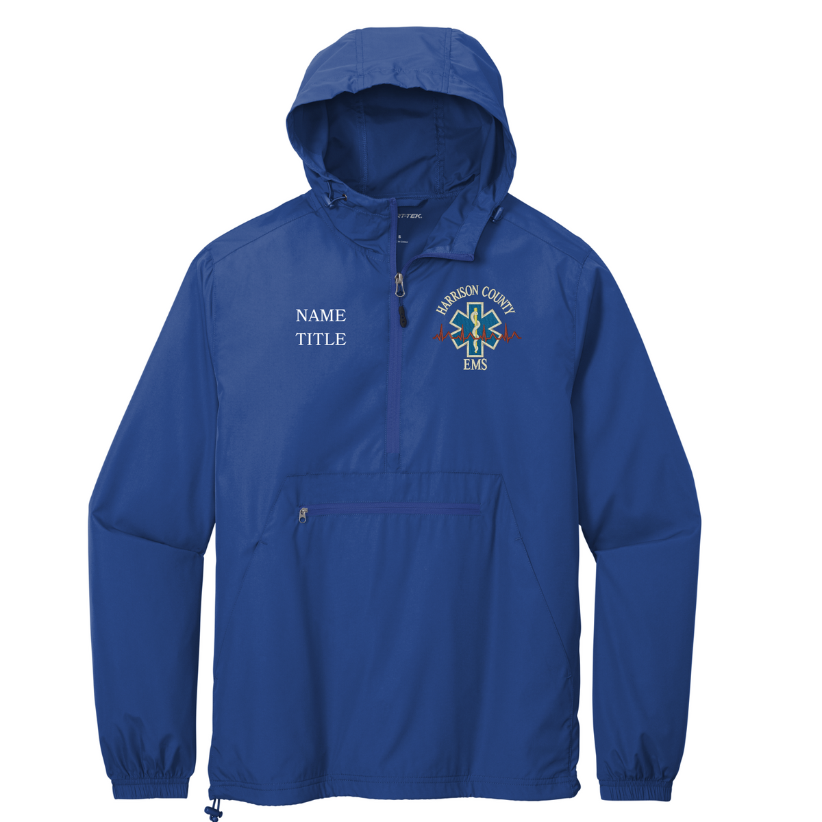 EMS - HCEMS 1/4 Zip Rain Pullover – A Little Bit of Personal Style